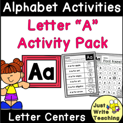 Alphabet Activities - Letter A Centers Activities | Made By Teachers