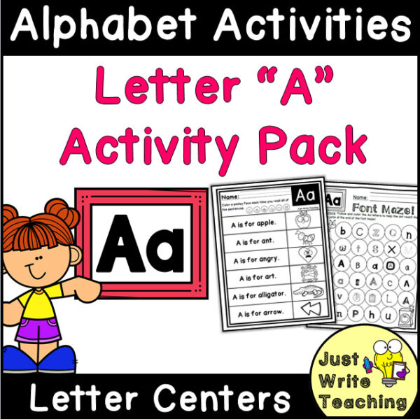 Alphabet Activities - Letter A Centers Activities | Made By Teachers