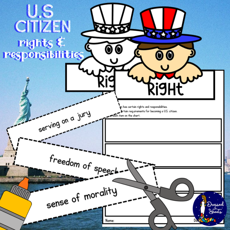 US Citizen Rights and Responsibilities - Made By Teachers