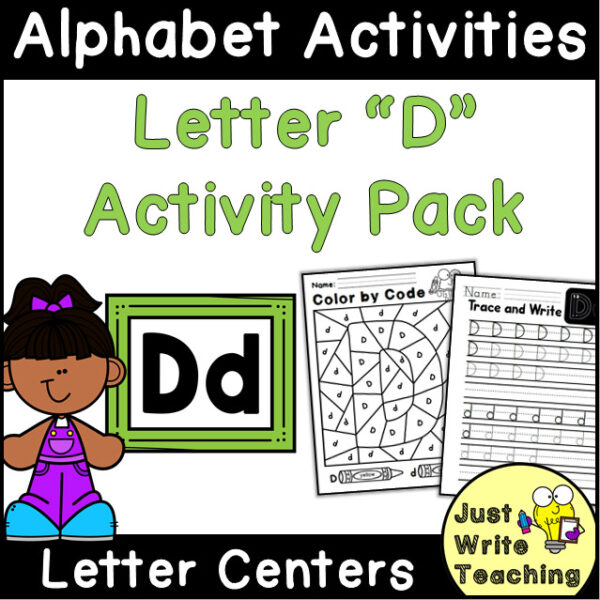Alphabet Activities - Letter D Centers Activities | Made By Teachers