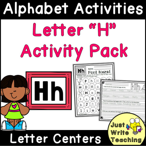 Alphabet Activities - Letter H Centers Activities - Made By Teachers