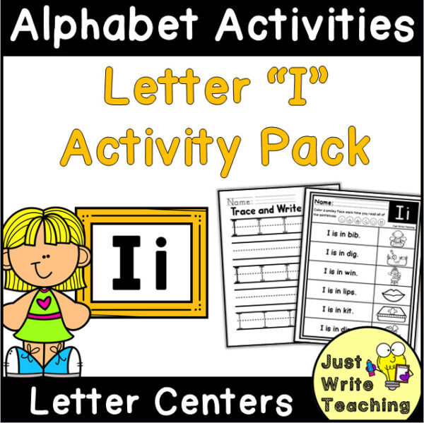 Alphabet Activities - Letter I Centers Activities - Made By Teachers