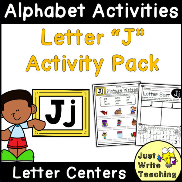 Alphabet Activities - Letter J Centers Activities | Made By Teachers