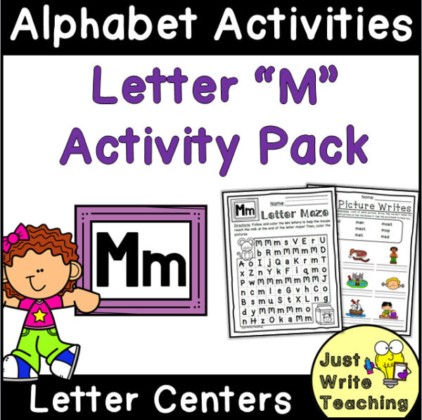 Alphabet Activities - Letter M Centers Activities | Made By Teachers