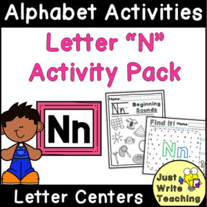 Alphabet Activities - Letter N Centers Activities - Made By Teachers