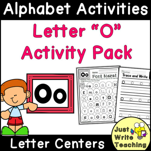 Alphabet Activities - Letter O Centers Activities - Made By Teachers
