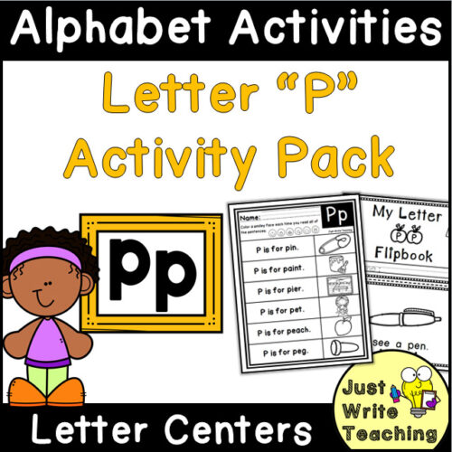 Alphabet Activities - Letter P Centers Activities - Made By Teachers