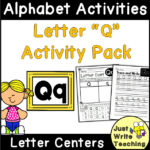 Alphabet Activities - Letter Q Centers Activities - Made By Teachers