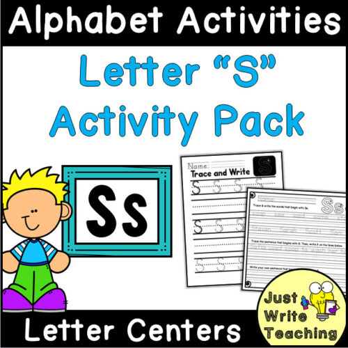 Alphabet Activities - Letter S Centers Activities | Made By Teachers