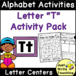 Alphabet Activities - Letter T Centers Activities | Made By Teachers