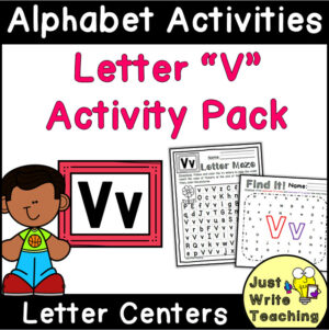 Alphabet Activities - Letter V Centers Activities - Made By Teachers