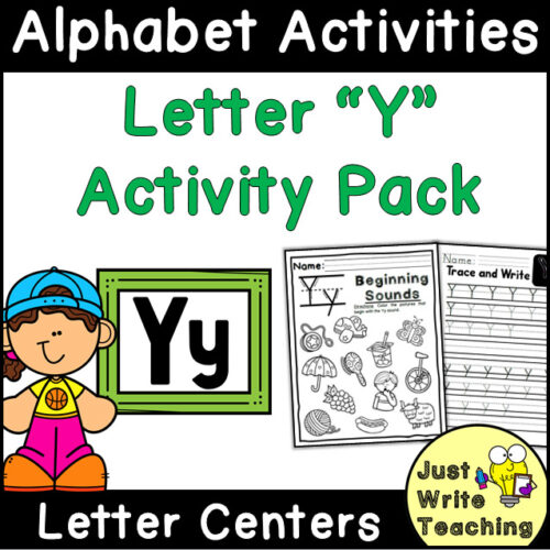 Alphabet Activities - Letter Y Centers Activities - Made By Teachers