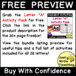 Alphabet Activities A to Z Letter Centers Bundle - Made By Teachers