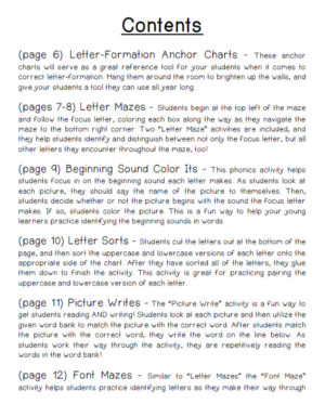 Alphabet Activities A to Z Letter Centers Bundle - Made By Teachers