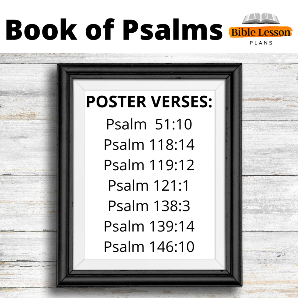 Book of Psalms Posters - Made By Teachers