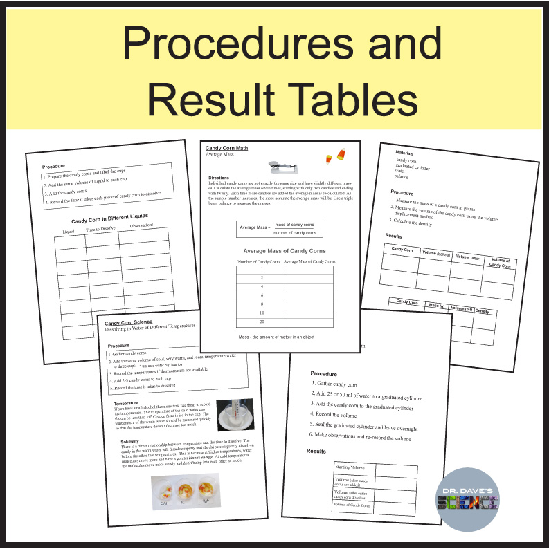 Thanksgiving Science Candy Corn Science - Made By Teachers