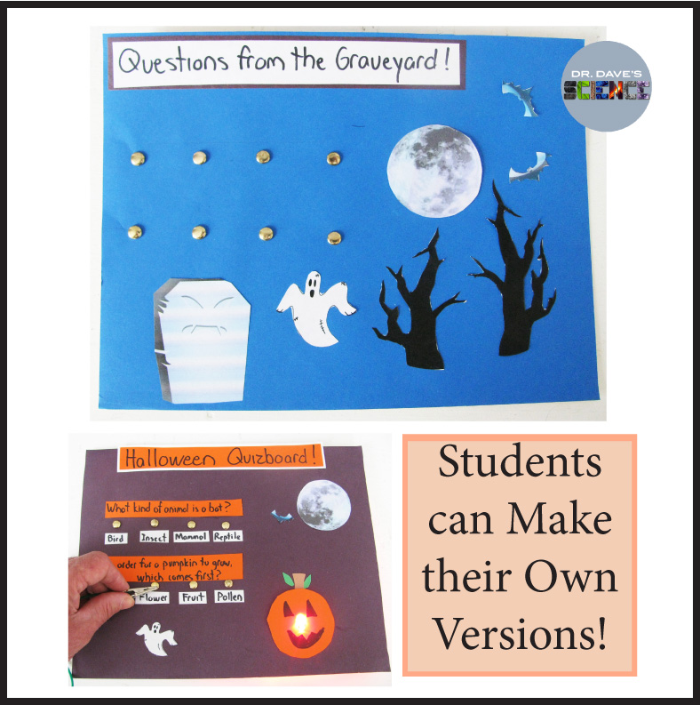 Halloween STEM Science Activity Electrical Quizboards | Made By Teachers