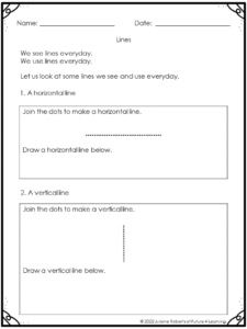 Lines and Shapes Worksheets | Basic Geometry | Made By Teachers