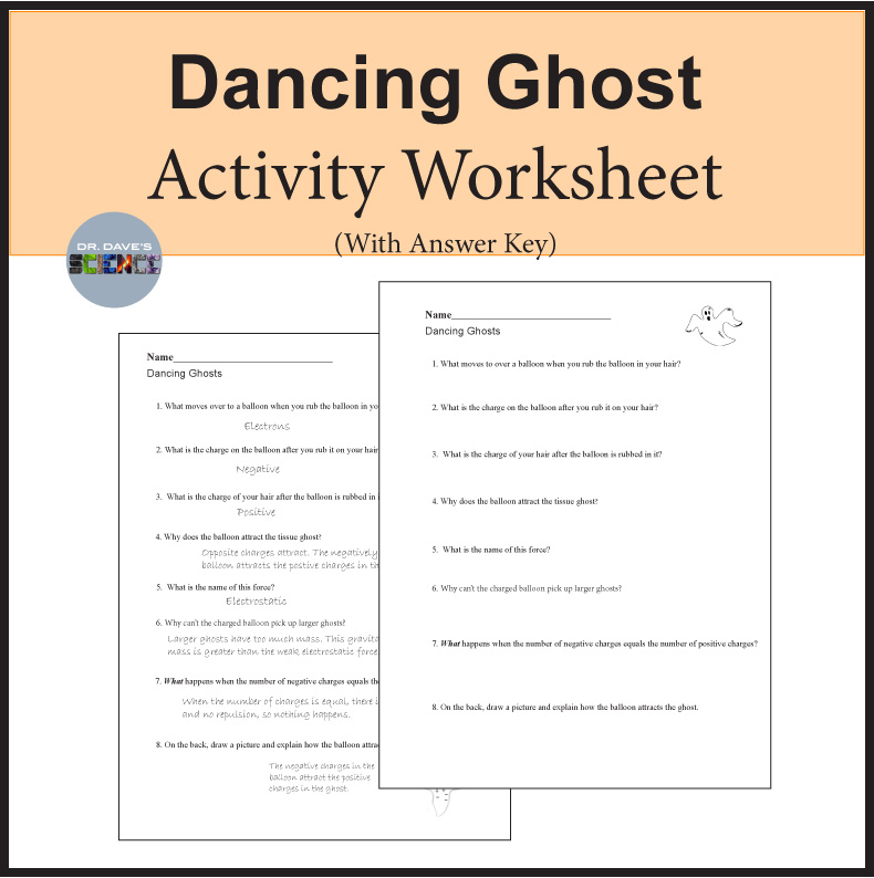 Halloween Science Ghost Dancers | Made By Teachers
