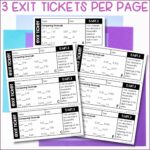 5th Grade Math Exit Tickets - Made By Teachers