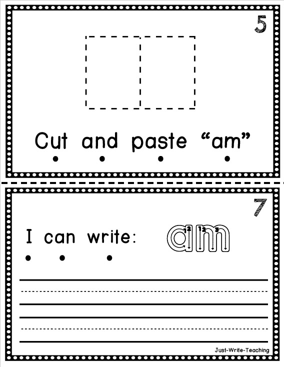 Sight Word Flip Book (Flipbook) - AM - Made By Teachers