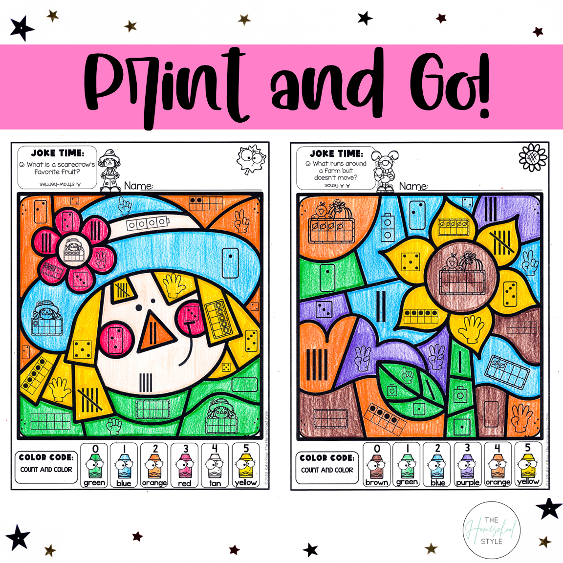 Fall Math Number Sense Activities Worksheets Editable | Made By Teachers