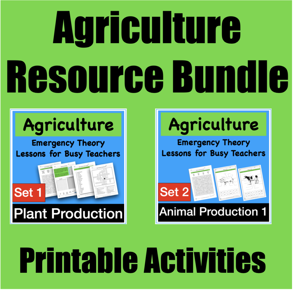 Agriculture Bundle - Made By Teachers