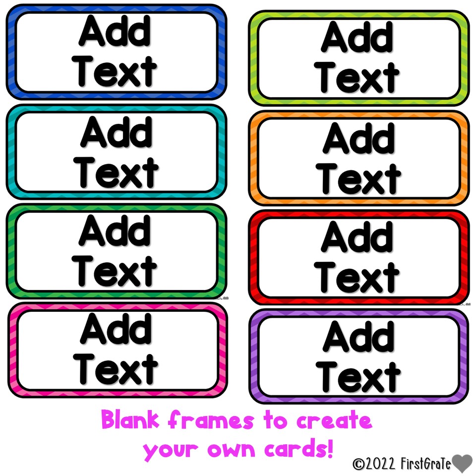 EDITABLE Visual Class Schedule - Made By Teachers