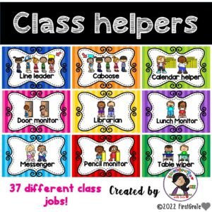 EDITABLE Class helper cards - Made By Teachers