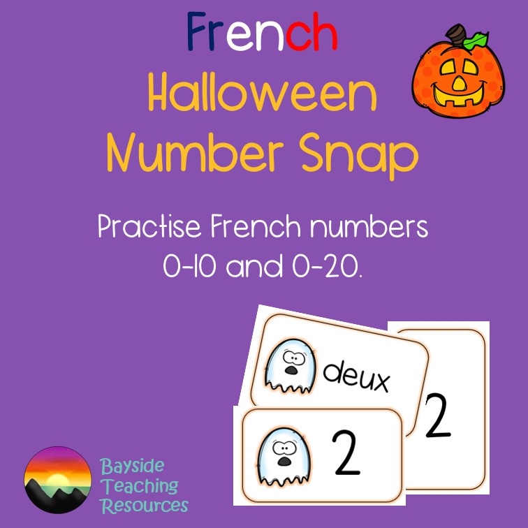 French Halloween Number Matching Game Made By Teachers French Halloween Number Matching Game Made By Teachers