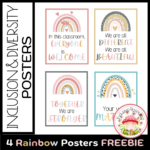 FREEBIE -Diversity & Inclusion Display Posters For The Classroom ...
