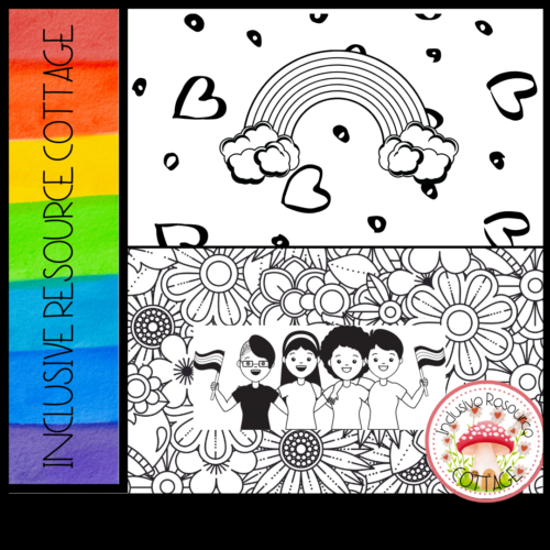 LGBTQ Coloring Pages-Diversity & Inclusion In The Classroom I Happy ...
