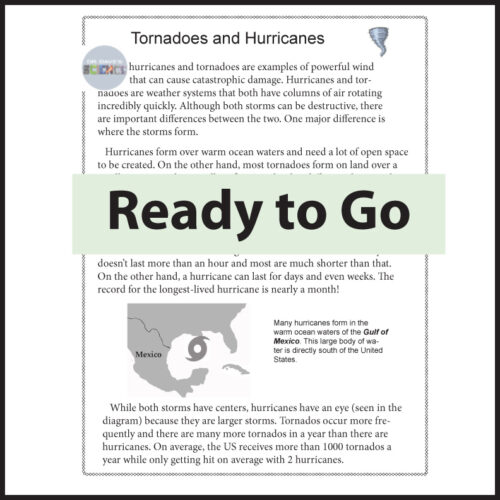 Earth Science Reading Comprehension Passages and Questions - Made By ...