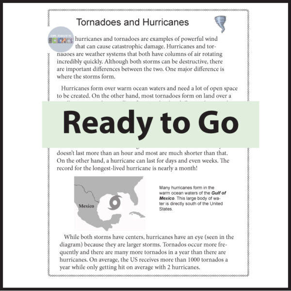 Earth Science Reading Comprehension Passages and Questions | Made By ...
