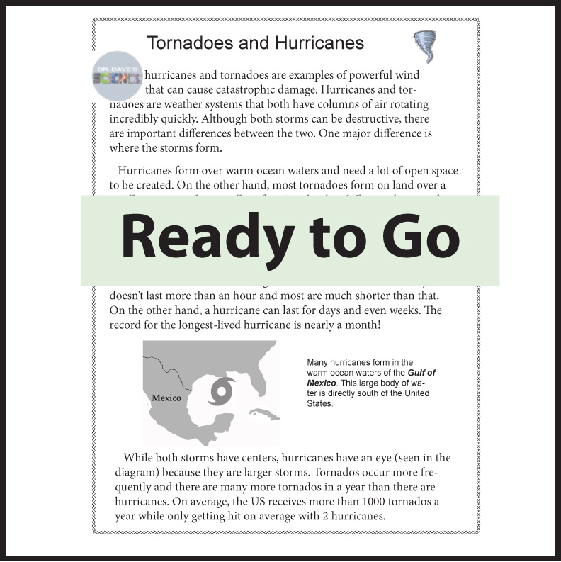 Earth Science Reading Comprehension Passages and Questions | Made By ...