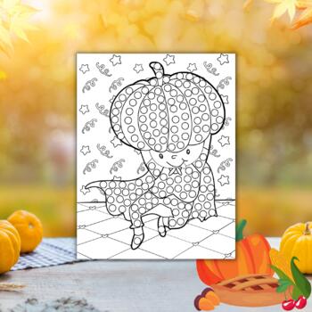 Printable Halloween Pumpkin Dot Marker Activity Pages - Coloring Sheets ...
