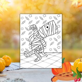 Printable Halloween Monster Coloring Pages ( November coloring sheets ...