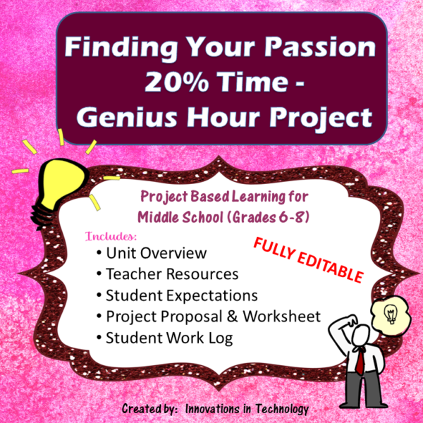 Finding Your Passion - 20% Time Project | Made By Teachers