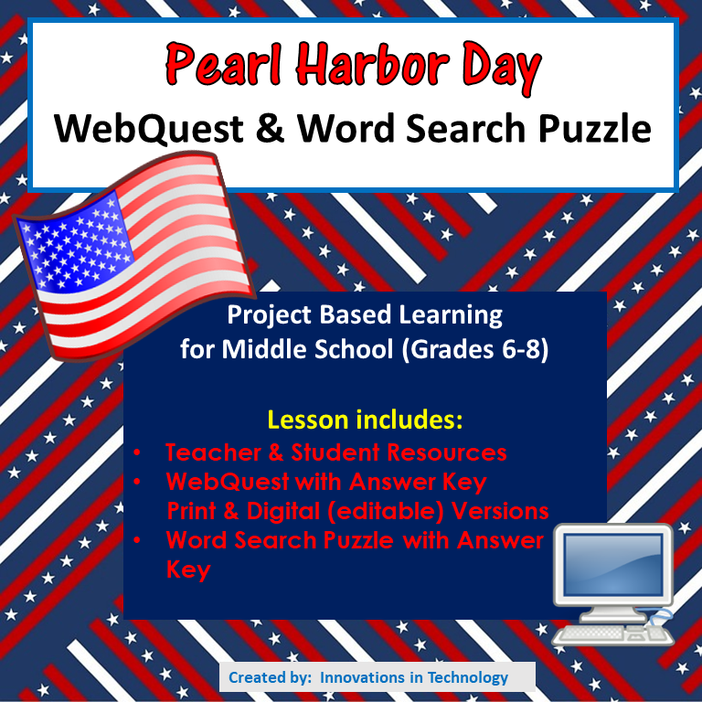 The Wright Brothers - WebQuest & Word Search Puzzle | Made By Teachers