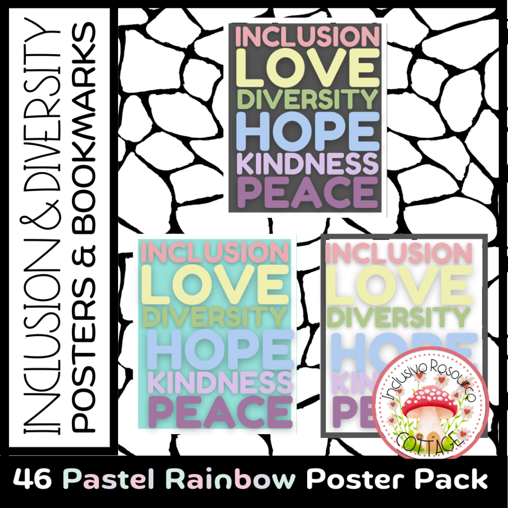 Diversity & Inclusion Display Posters (Three Style Variations ...