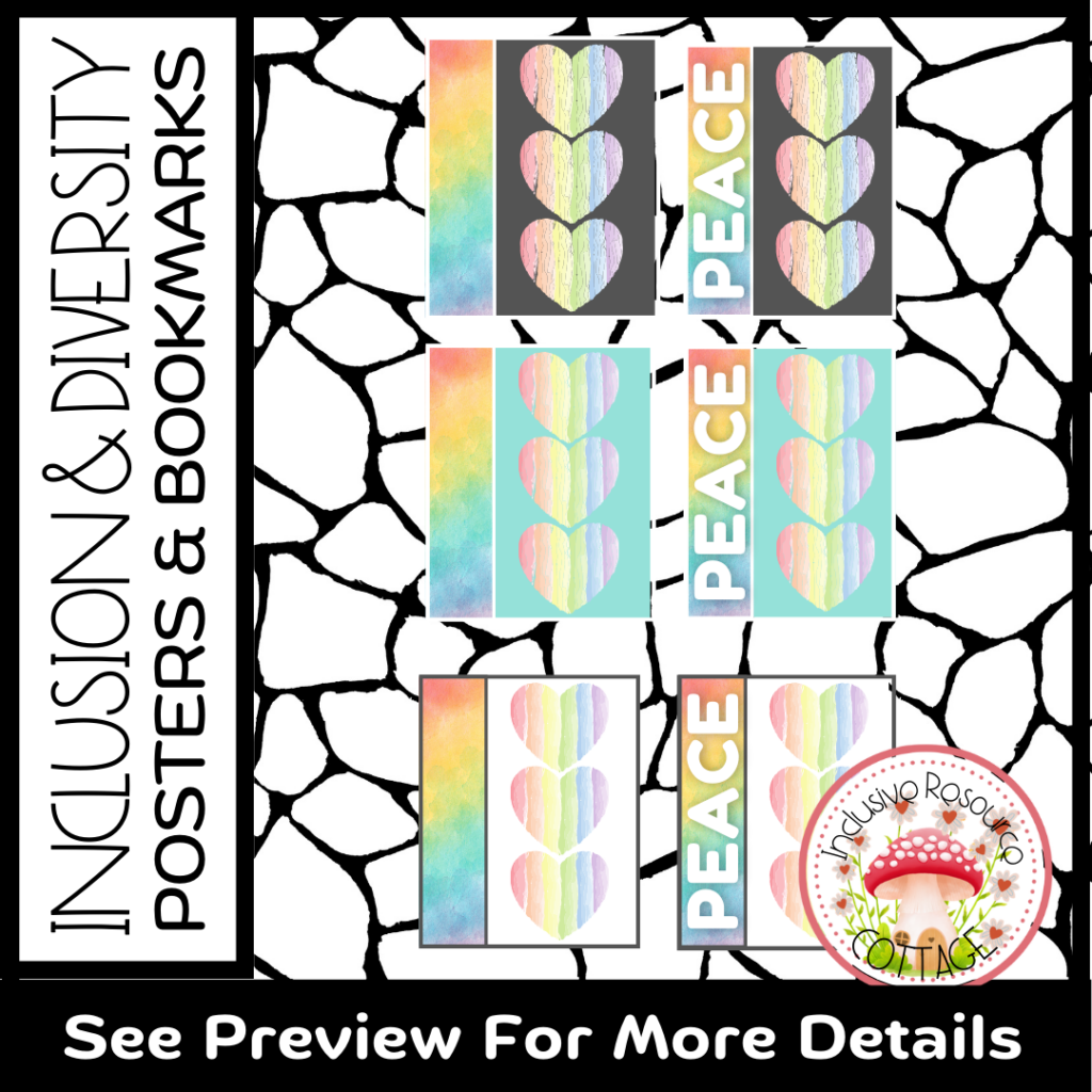 Diversity & Inclusion Display Posters (Three Style Variations ...