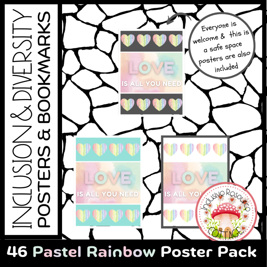 Diversity & Inclusion Display Posters (Three Style Variations ...