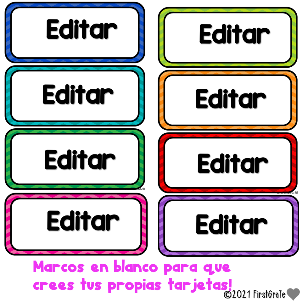 Horario de clase EDITABLE - Made By Teachers