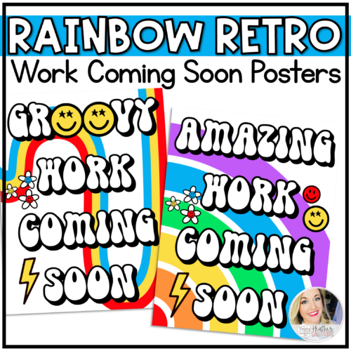 Teacher Toolbox Labels Editable Retro Rainbow Classroom Decor - Made By ...