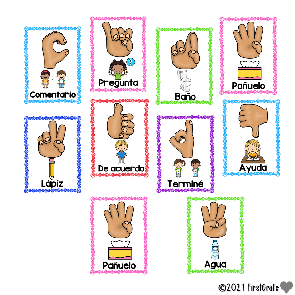 Señales con la mano | Made By Teachers