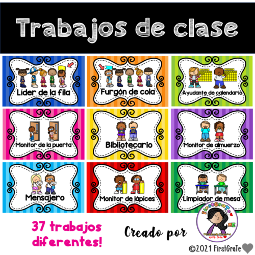 Trabajos de clase EDITABLE | Made By Teachers