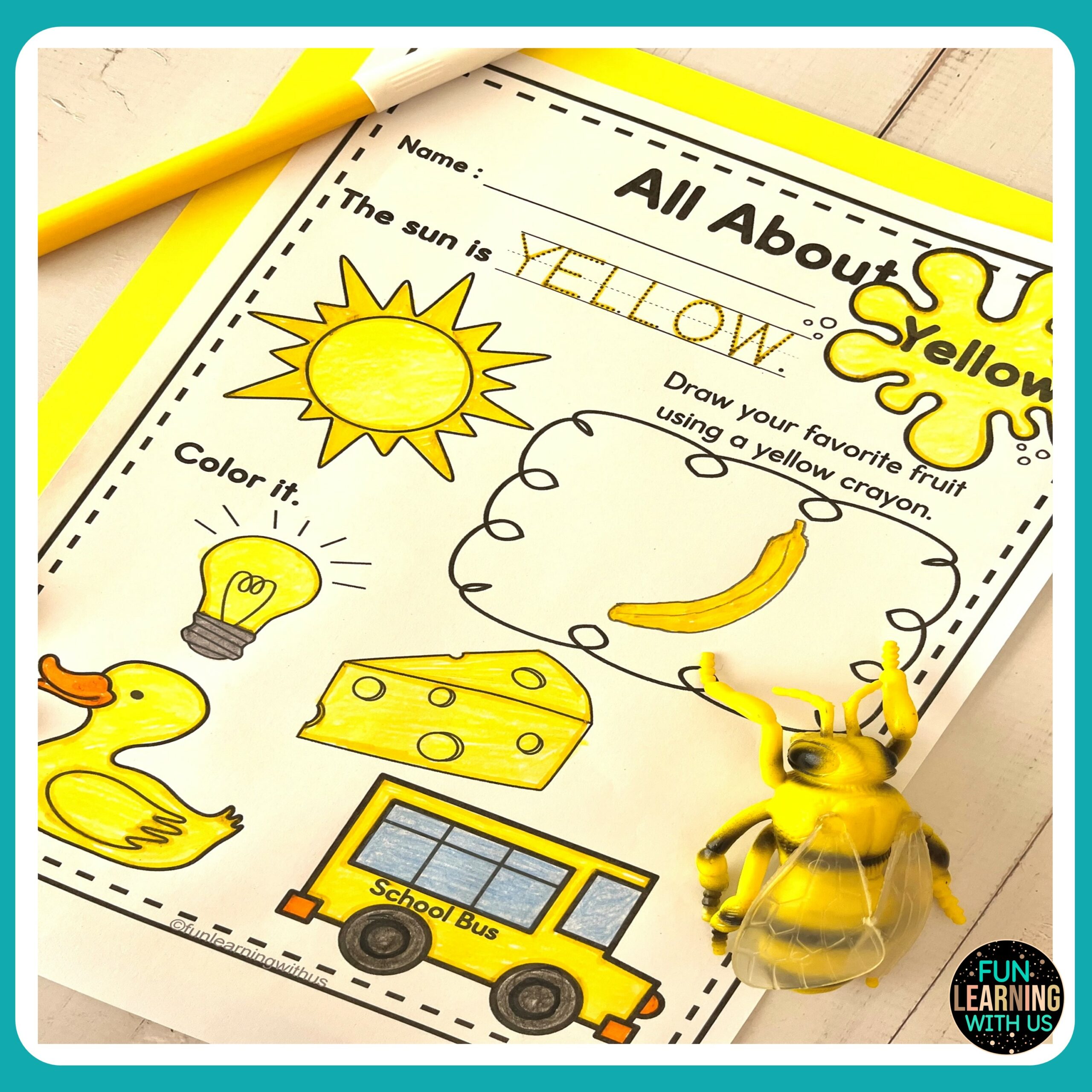 All About Colors worksheets | Color Learning Activities | Made By Teachers