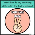 Hand Signal Posters for Classroom Management | Retro Bright - Made By ...