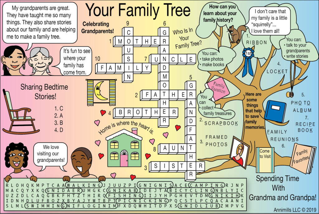Your Family Tree (Grandparents Day, Genealogy) - Made By Teachers