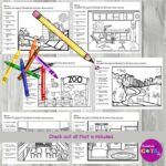 Following Directions Coloring Activity for Listening Comprehension ...